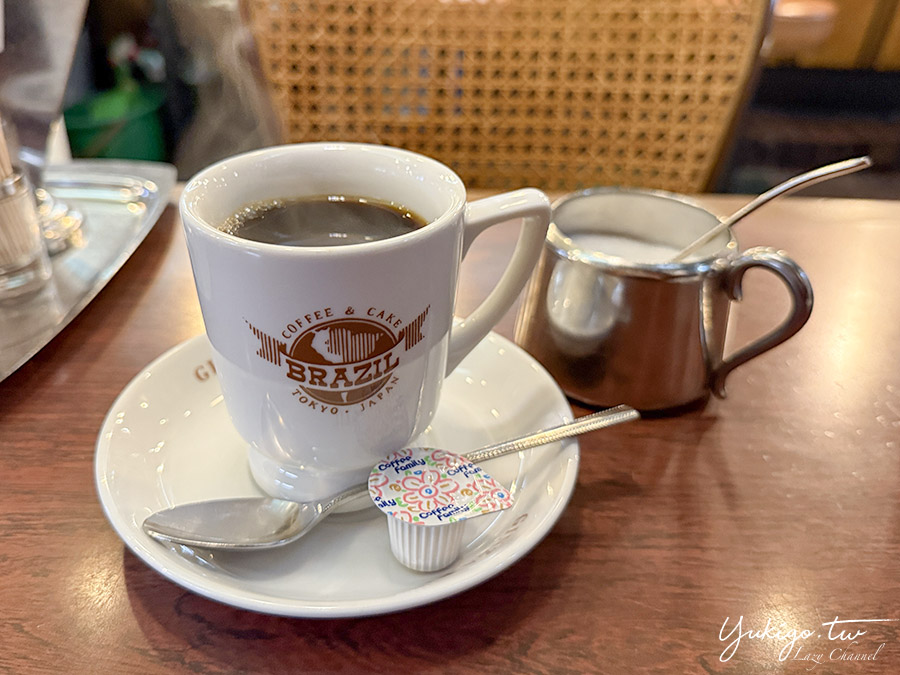 【東京】淺草咖啡老店「Ginza Brazil」吃名物豬排三明治，沒時間千萬別來 @Yuki's Lazy Channel